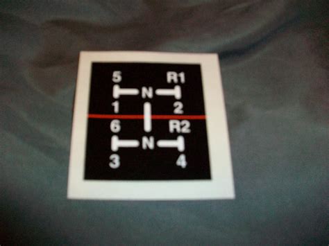 Oliver Shift Pattern Mylar The Decal Store