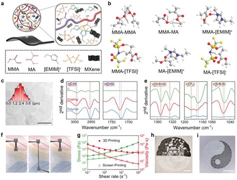 Synergistic Ionic Association Design For The Ionogels A Schematic