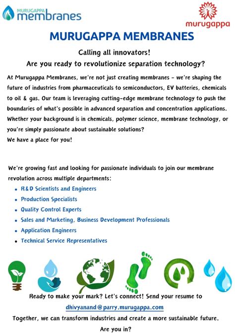 Arun Shinde On Linkedin Mmd Parry Enterprise With Cutting Edge Technology Of Membrane In Advanced