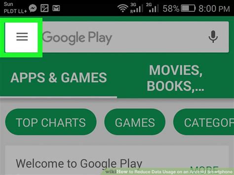 7 Ways To Reduce Data Usage On An Android Smartphone Wikihow