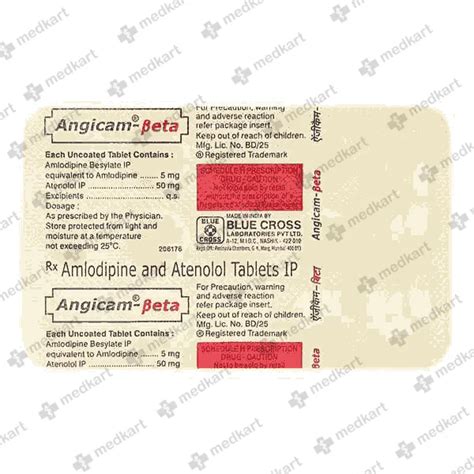 Stamlo Beta Tablet 15s Price Uses Side Effects Composition