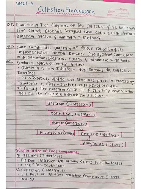 Unit 4 Collection Framework Pdf