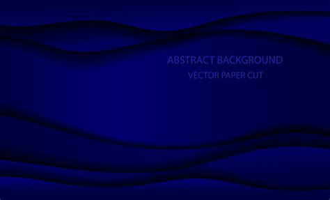 3d 현대 웨이브 곡선 추상 프리젠 테이션 배경 고급 종이 컷 배경입니다 추상 장식 하프톤 그라데이션 3d 벡터 그림 진한 파란색 배경 0명에 대한 스톡 벡터 아트 및 기타