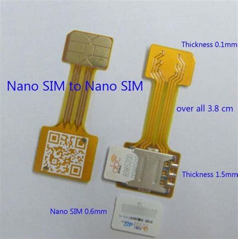 Hybrid Dual Sim Adapter