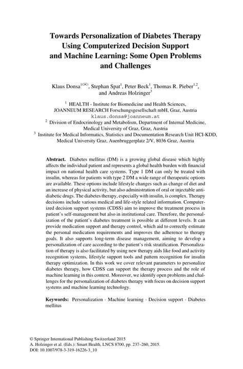 pdf towards personalization of diabetes therapy using computerized