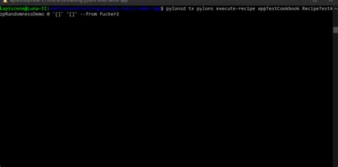 Custom Randomness Functions Break Cel Execution · Issue 1434 · Pylons