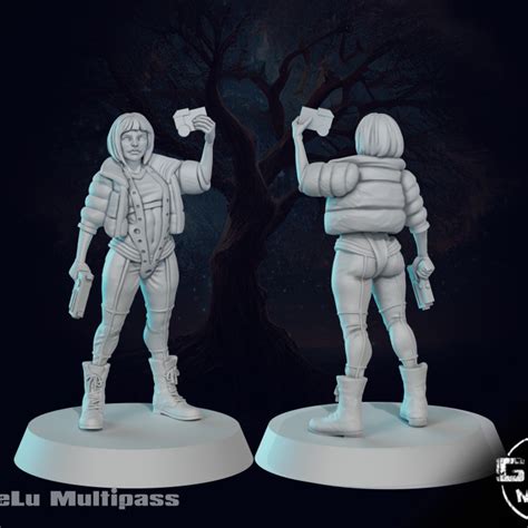 3d Printable Leelu By Gaz Minis