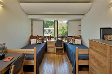 Inside Princeton Dorms The Entrance Of Holder Hall On The Campus Of