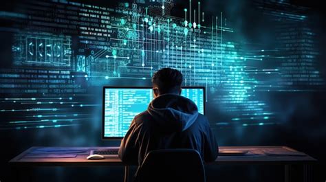 Premium Photo It Programmer Working On Desktop Computer