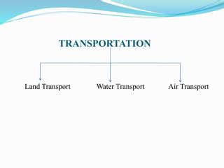 Powerpoint On Transportation Pptx