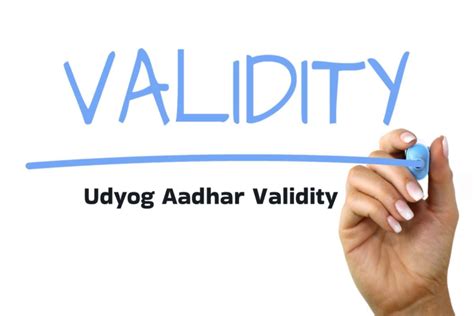 Udyog Aadhaar Validity Msme Registration
