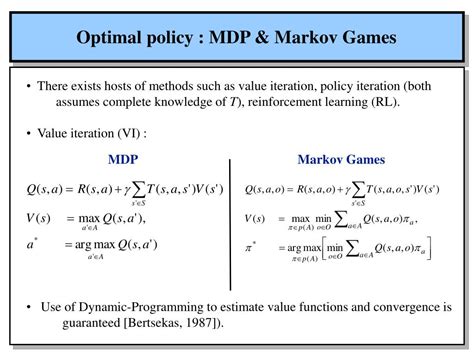 Ppt Reinforcement Learning On Markov Games Powerpoint Presentation Free Download Id4644690