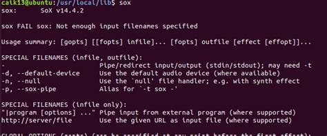 《ubuntu源码安装sox系列》安装完sox之后找不到libsoxso3 Csdn博客