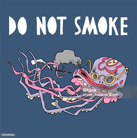 마우스피스와 안경핑크 해파리 행동 스티커 티셔츠 포스터 어린이 테마에 인쇄 된 색상 일러스트 개념에 대한 스톡 벡터 아트 및 기타 이미지 Istock