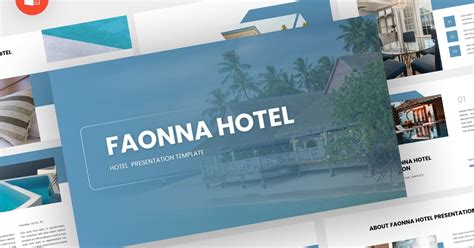 Фаонна Шаблоны презентаций Powerpoint для отелей Шаблоны презентаций Включая реальный и
