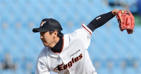 포토 한화맨 심수창 더 경쾌해진 투구폼