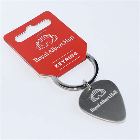 Royal Albert Hall Guitar Plectrum Keyring