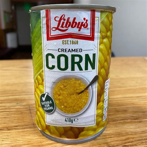 Creamed Corn From Libbys Vegan Product Reviews And Ratings Abillion