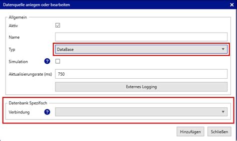Create Database Data Sources Quickhmi Documentation