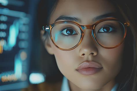 businesswomen analyze computer screen data checking statistics graphs