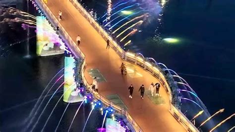 화려한 야경 선사 ‘강릉 월화교 네이버 Tv