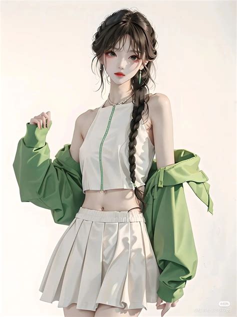 3d Fashion Girl Fashion Fashion Outfits Fashion Design Manga Girl