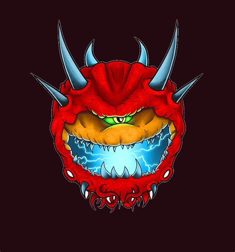 Cacodemon Gif By Rennis05 On DeviantArt