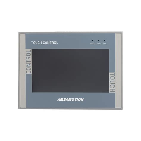 Amsamotion Industrial Touch Screen PLC Integrated Communication Display Configuration Man