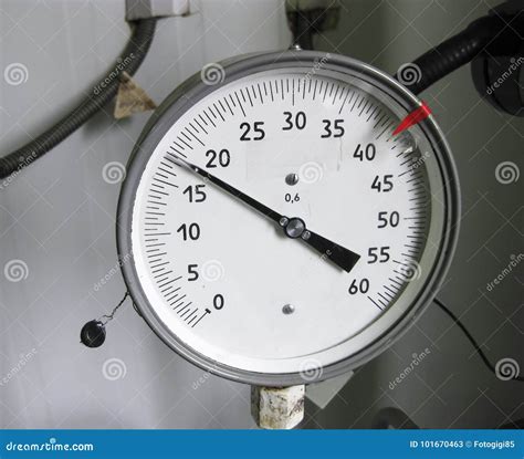 The Manometer Is The Device For Measurement Of Pressure Manomet Stock