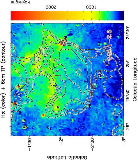 Total Intensity Contour Maps Of G1782−42 At λ11 Cm And G251−23 At Download Scientific