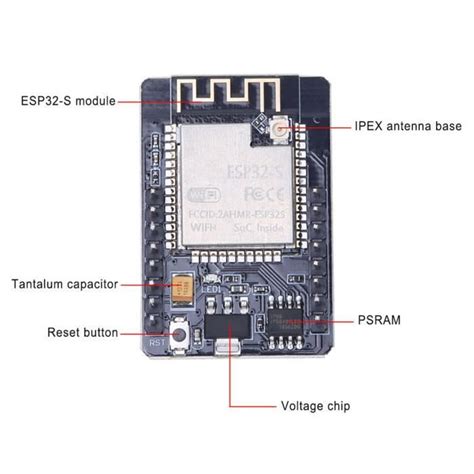 Rho Esp32cam Carte De Développement De Caméra Esp32 Cam Module Wifi