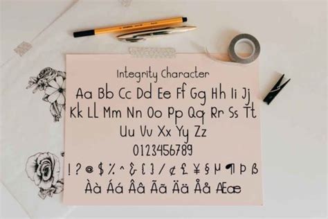 Integrity Script Font Download Fonts