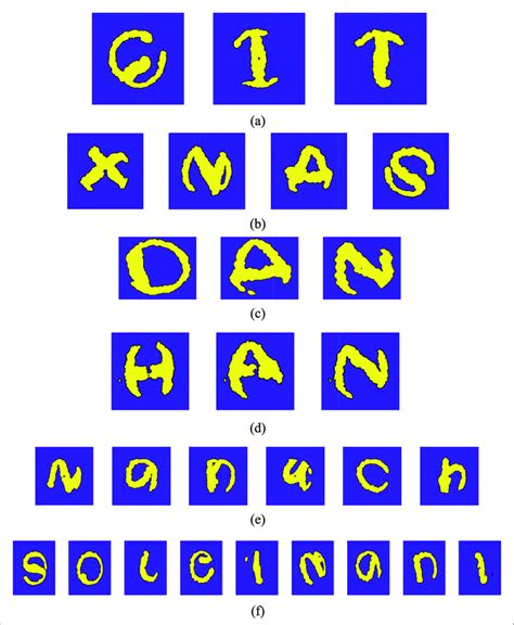 Reconstruction Of Word A Eit B Xmas C Dan D Han E Manuch