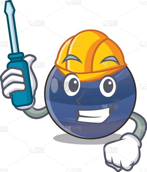 行星卡通海王星机动车照片可爱的球体移动式改进