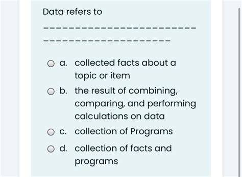 Solved DDL Stands For O A Data Defination Language O B Chegg