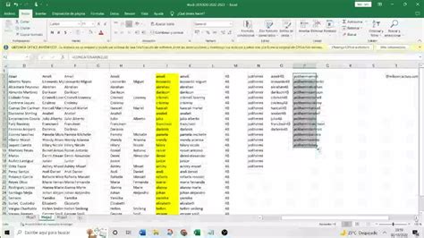 Unir Textos De Dos O Más Celdas Con La Fórmula Concatenar En Excel Youtube