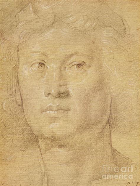 Head Of An Angel Drawing By Sandro Botticelli Fine Art America