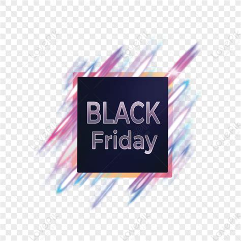 사각형 검은 금요일 형광 효과 금요일 일러스트 블랙 일러스트 효과 일러스트 Png 일러스트 무료 다운로드 Lovepik
