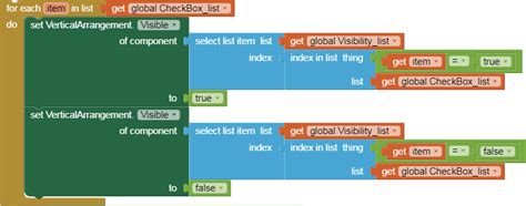 Convert Set Of Similar Blocks To Loop Mit App Inventor Help Mit App Inventor Community
