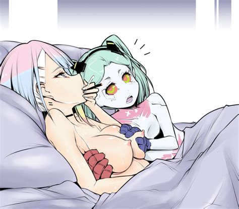 Rebecca And Lucy Cyberpunk And More Drawn By Yuriwhale Danbooru