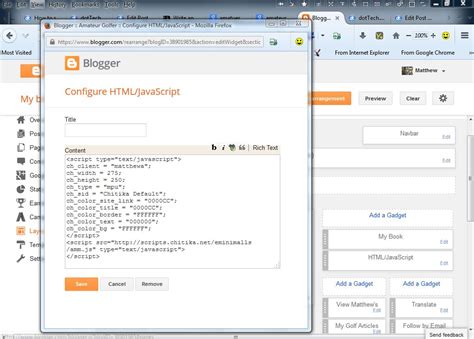 How To Customize A Blogger Blog Guide Dottech
