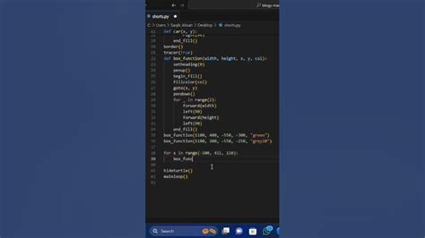 How To Draw A Car Using Python Turtle Programming Shorts Python Pythonturtlegraphics Youtube