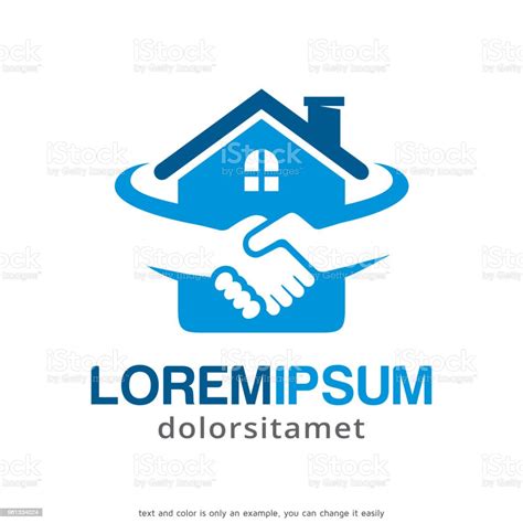 거래 집 기호 서식 파일 디자인 벡터 상징 디자인 컨셉 창조적인 기호 아이콘 Charitable Foundation에 대한 스톡 벡터 아트 및 기타 이미지