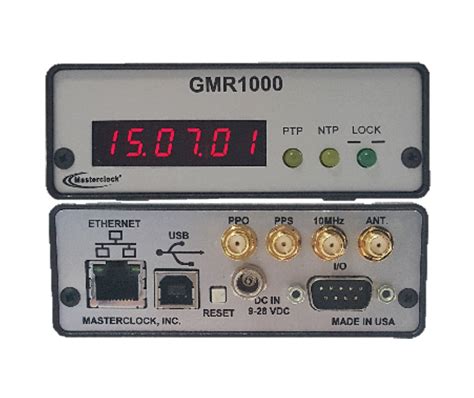 Gmr1000 Master Clock Sarsen Technology