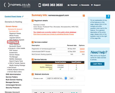 Where Can I Find My Ftp Details Change Ftp Password