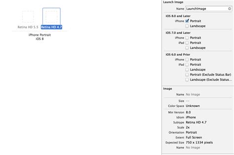 Ios Launch Image Does Not Show Up In My Ios App Stack Overflow