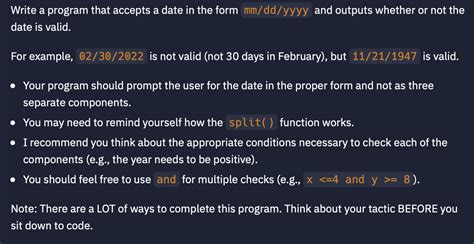 Solved Write A Program That Accepts A Date In The Form