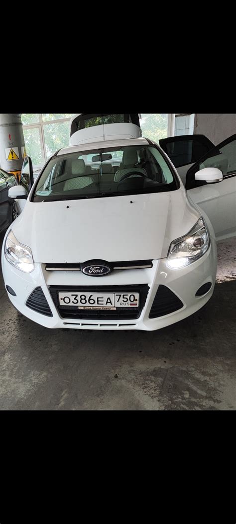 Матричные би лед линзы и дхо в поворотники — Ford Focus Hatchback III ...