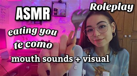 Asmr Eating You🤪 Asmr Roleplay Te Como Vivo🍴😋 Asmr En Español Para