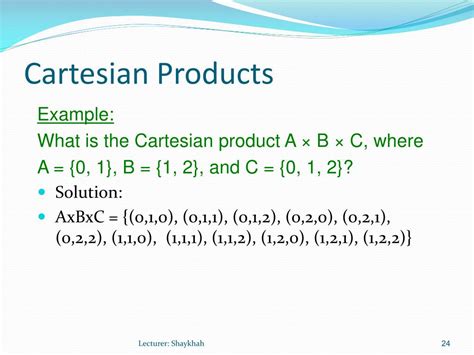 Cartesian Product Of Three Sets Example At Eva Facy Blog